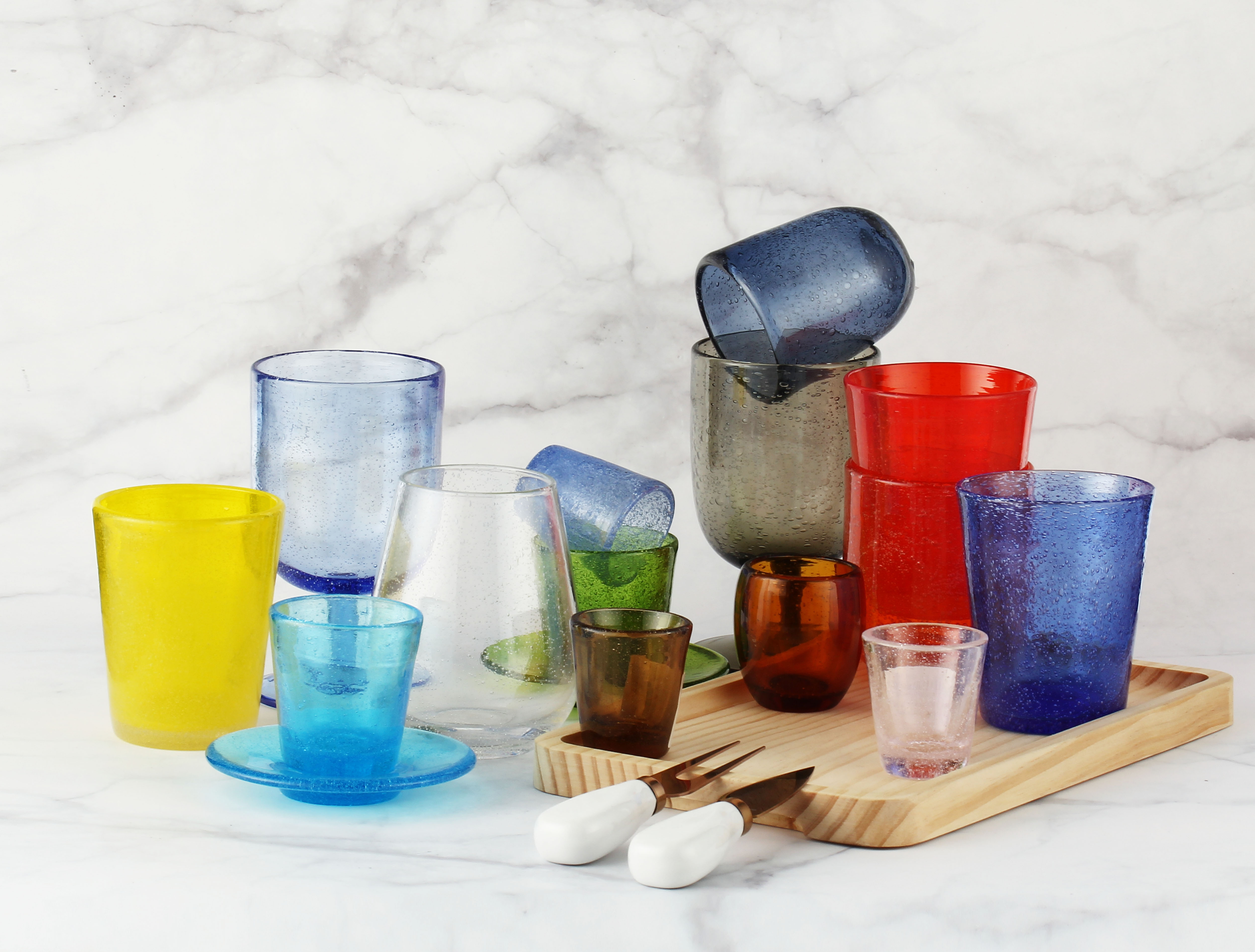 Why is Multicolor Drinking Glassware so Popular in the World ...